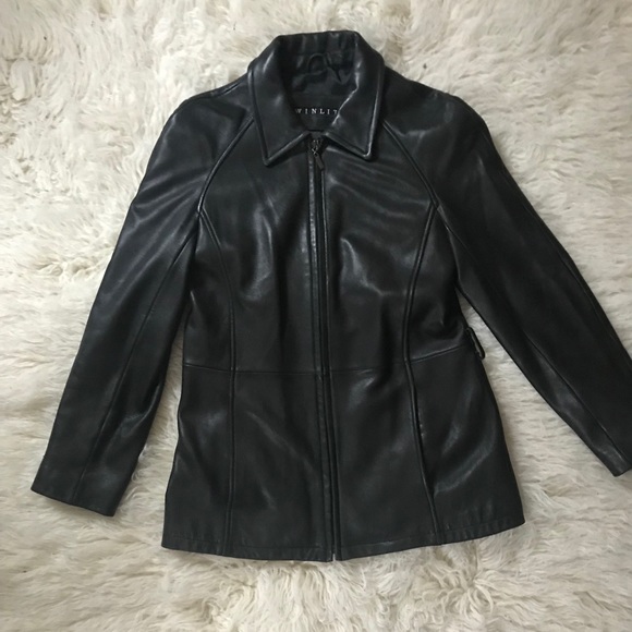 Winlit | Jackets & Coats | Vintage Leather Jacket | Poshmark